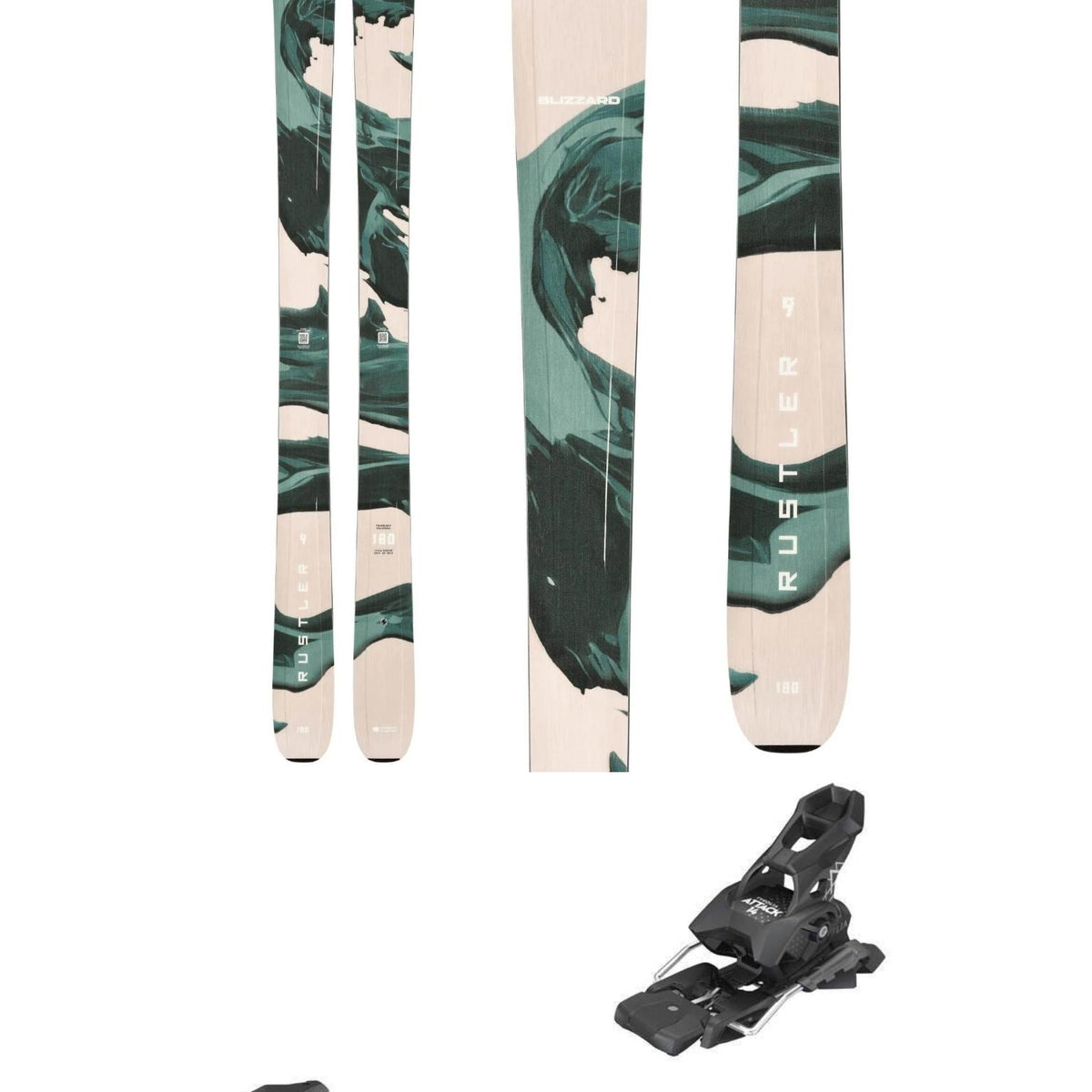 Rustler 9 2026 + Attack 14 GW Bindings – Suburban Ski and Bike