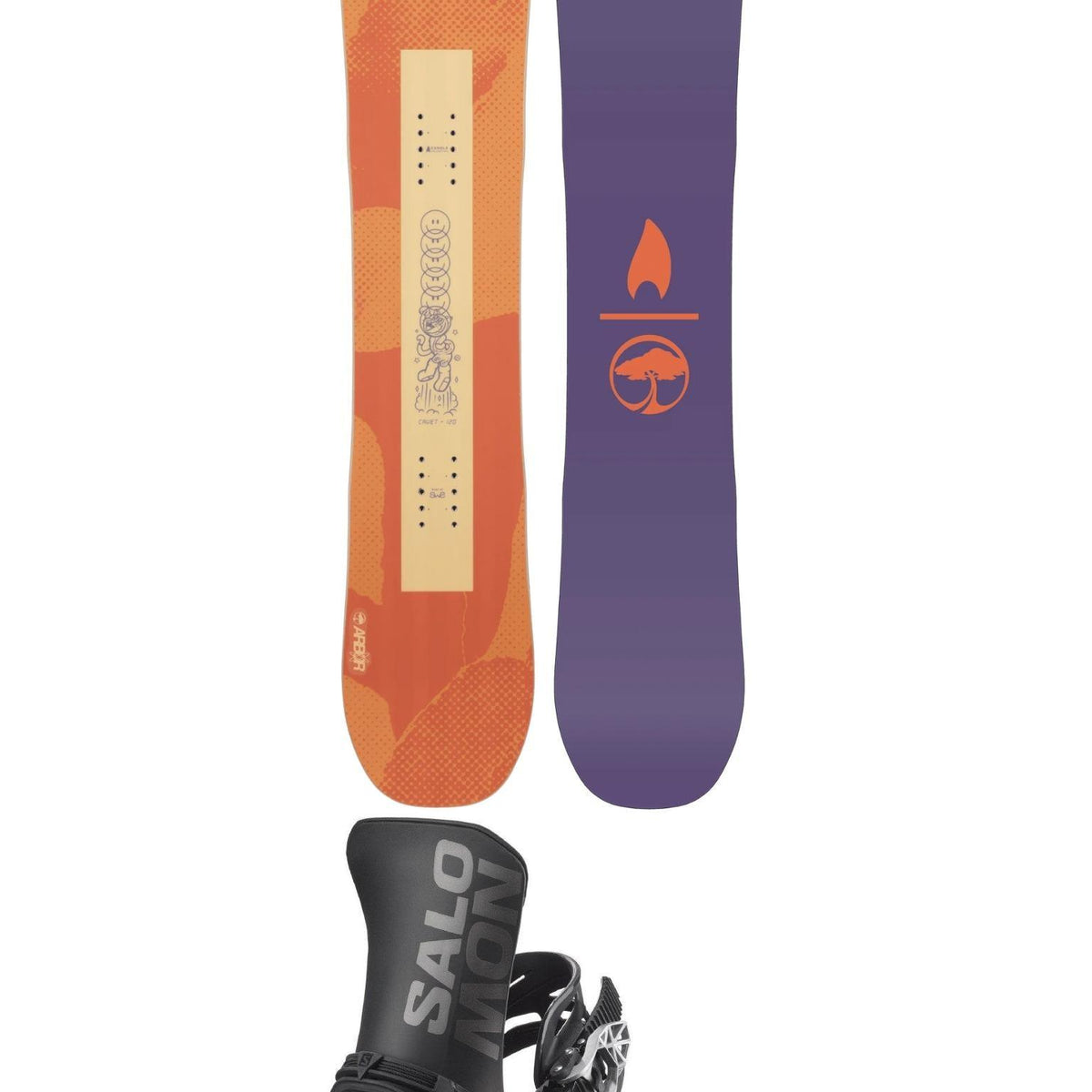 Cavet Junior Snowboard 2026 + The Future Binding – Suburban Ski and Bike