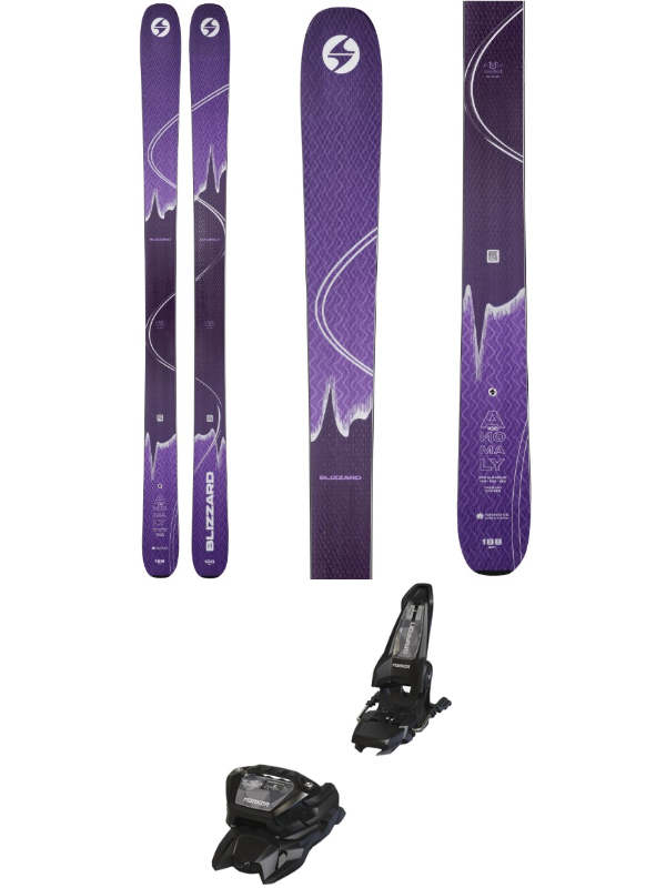 Anomaly 102 2025 + Griffon 13 MN Bindings – Suburban Ski and Bike